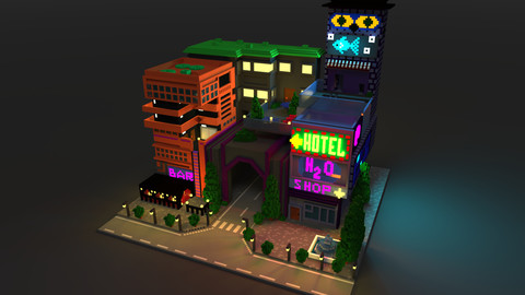 ArtStation - Cube voxel | Resources