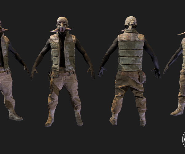 ArtStation - Tusk armor | Game Assets