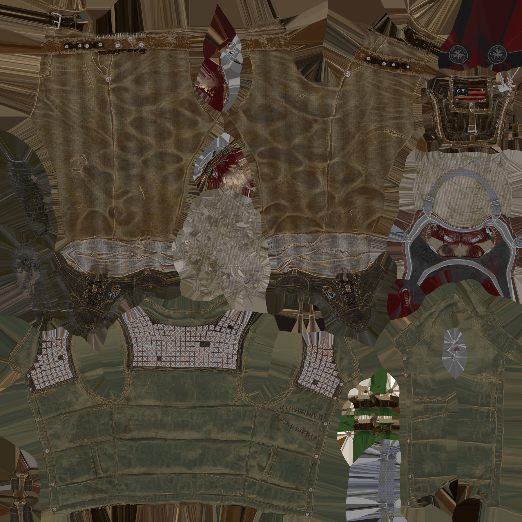 ArtStation - Tusk armor | Game Assets