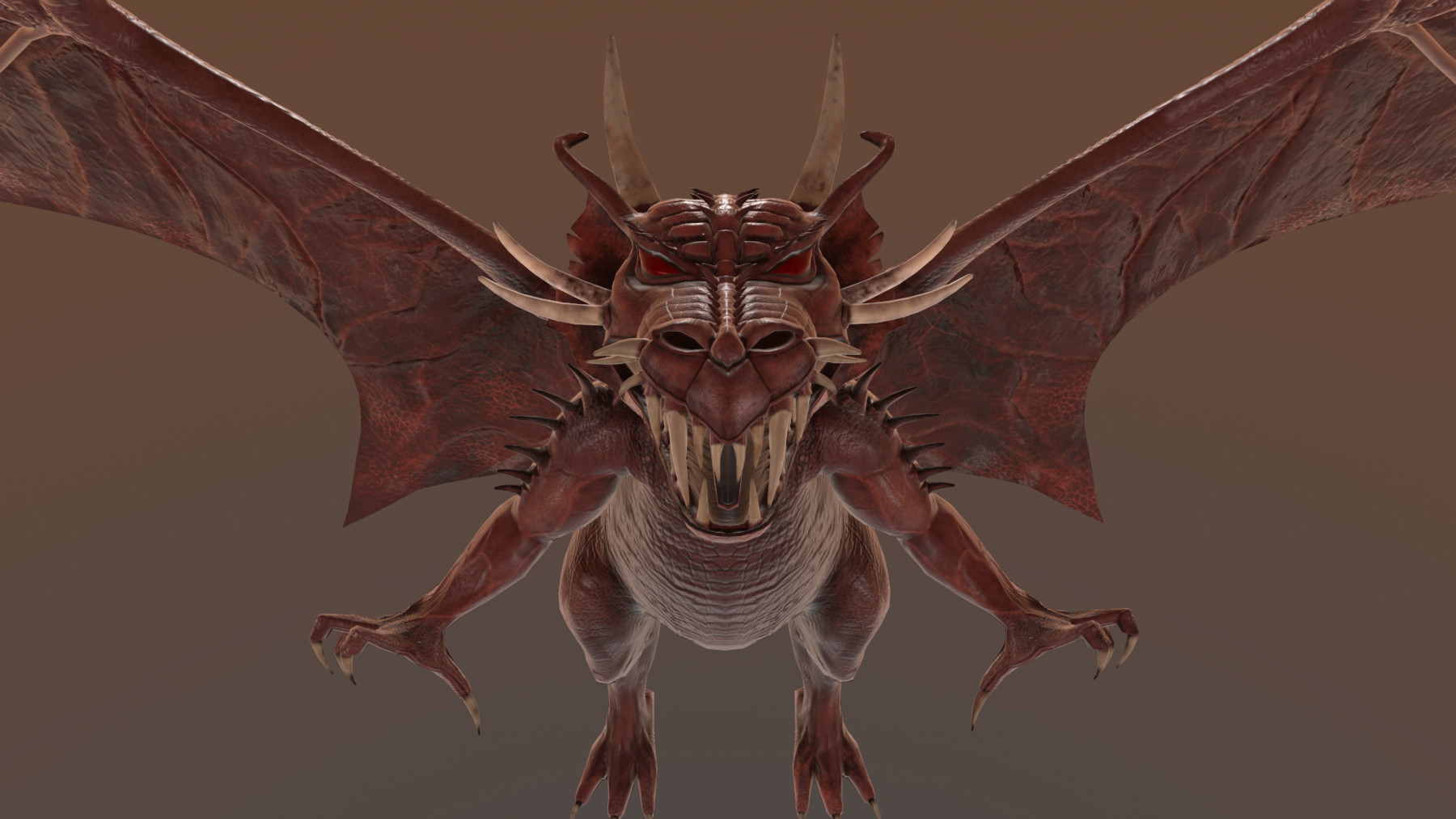 ArtStation - Dragon model | Resources