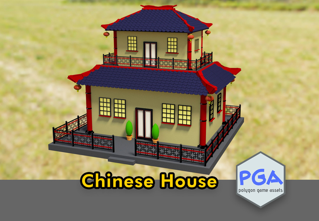 ArtStation - Chinese House | Resources