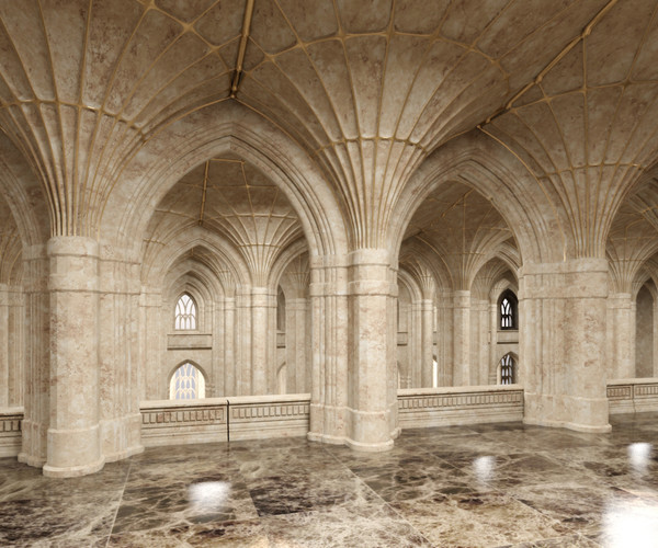 ArtStation - Classical Historic Interior 322 | Resources