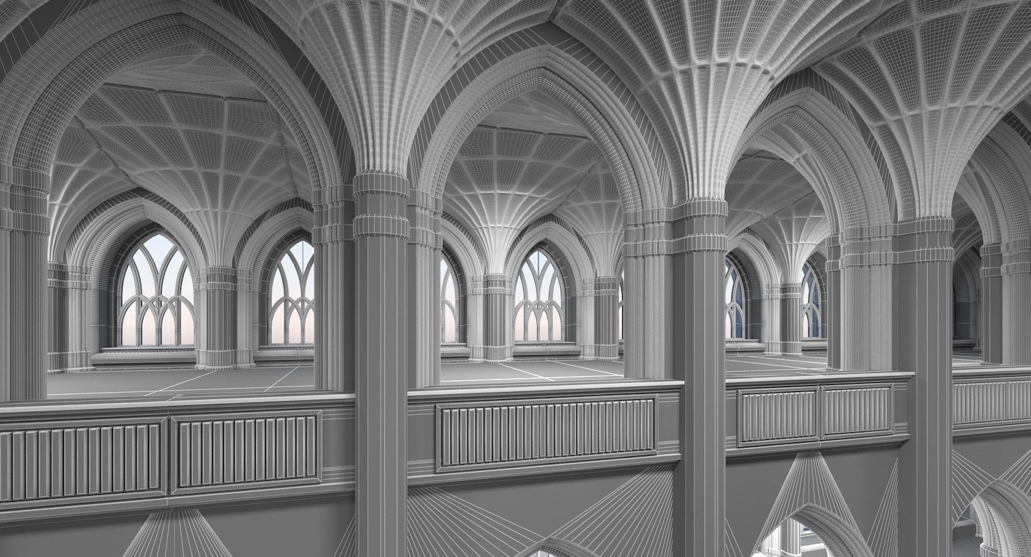 ArtStation - Classical Historic Interior 322 | Resources