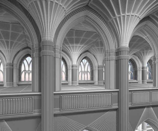 ArtStation - Classical Historic Interior 322 | Resources