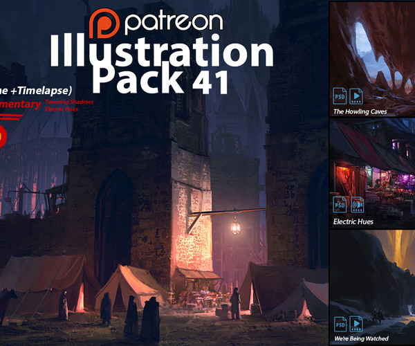 ArtStation - Illustration Pack 41 (not a stock asset) | Artworks