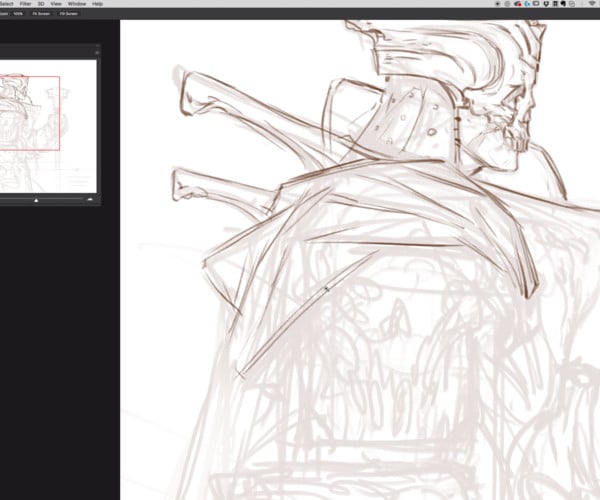 ArtStation - Blackbone Guardian - Painting Process walk through | Tutorials