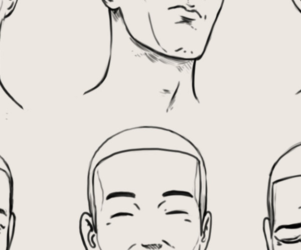 ArtStation - Character Design Template Man 1 | Artworks