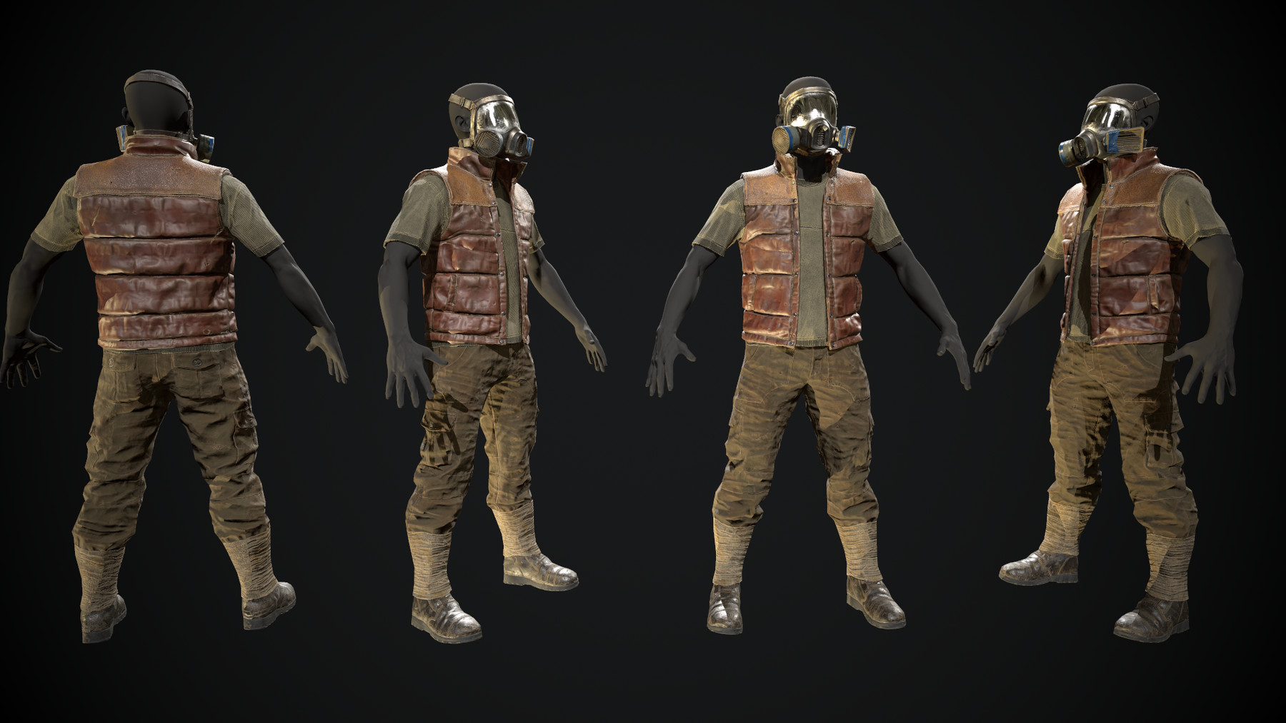 ArtStation - Explorer armor | Game Assets