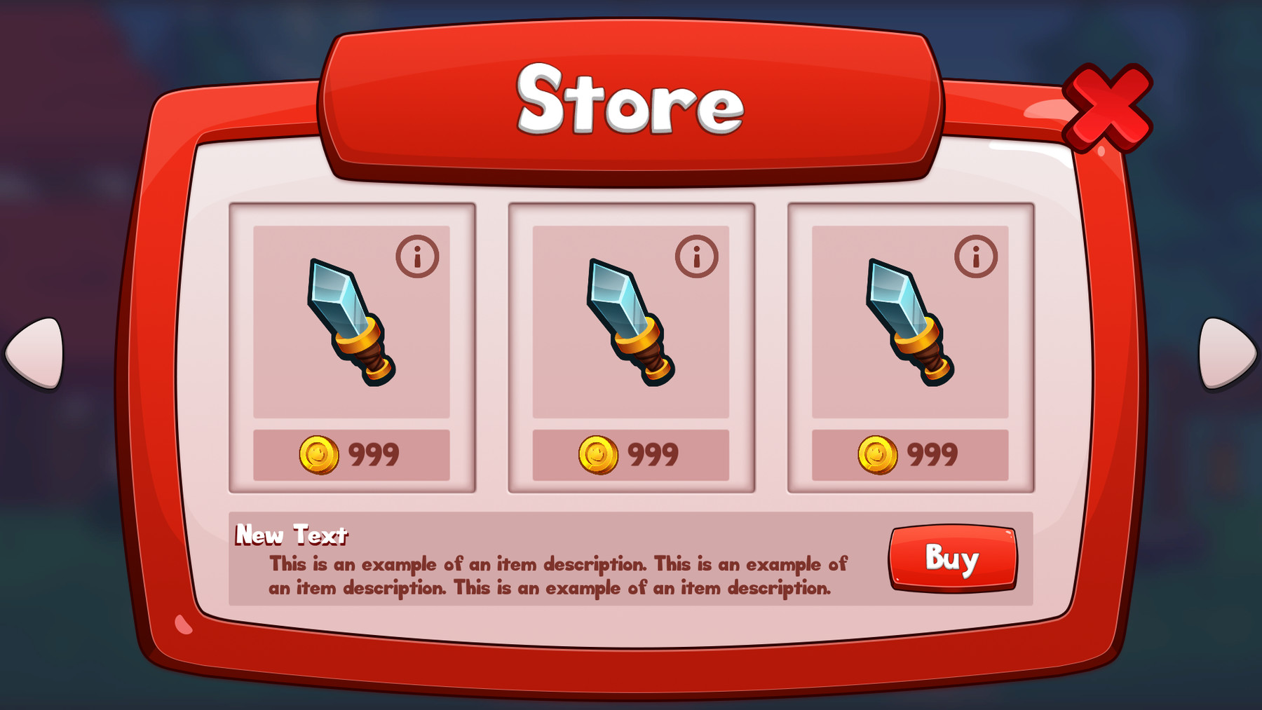 ArtStation - Cute GUI Kit | Game Assets