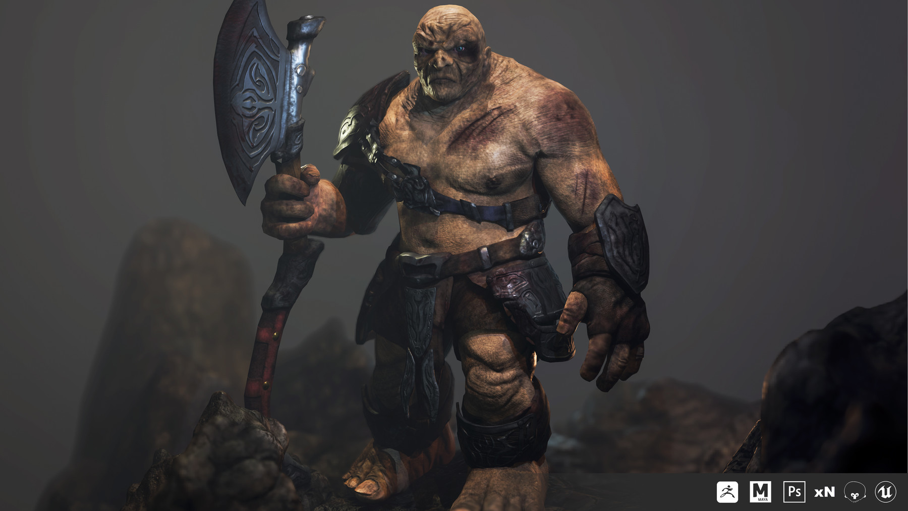 ArtStation - Character - Evil - Game Ready - | Game Assets