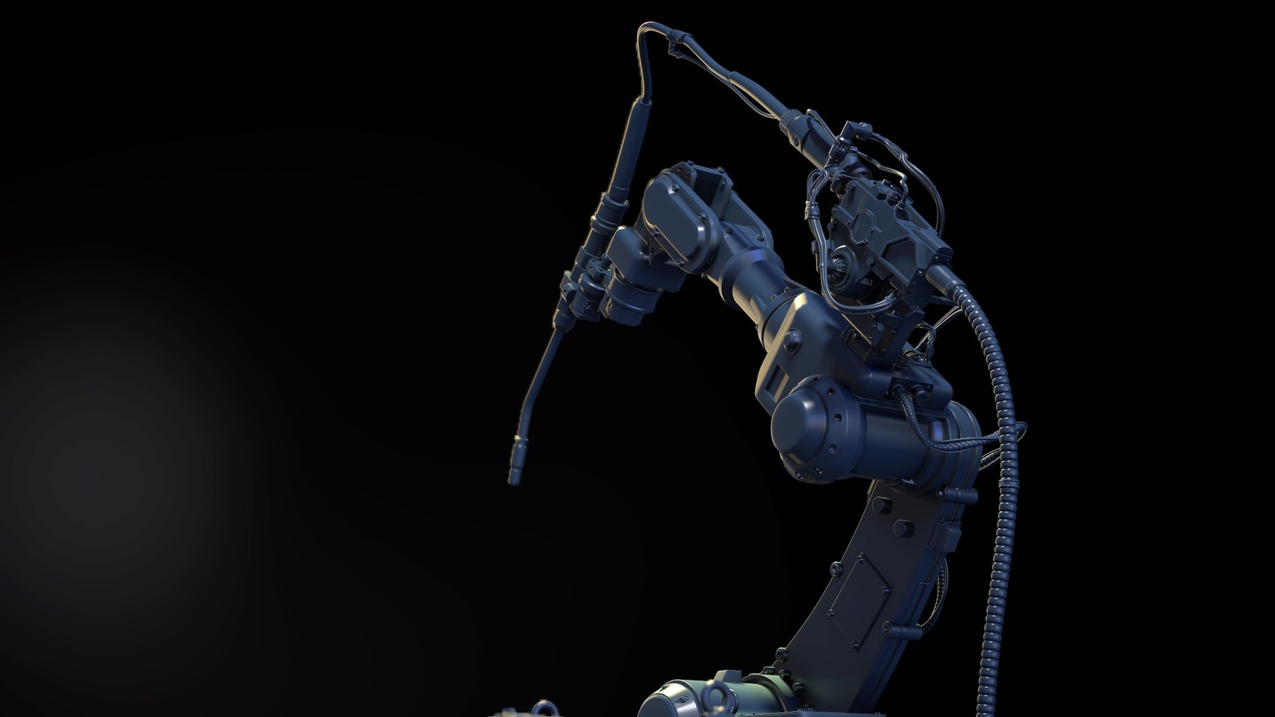ArtStation - Industrial Robotic Arm Kitbash - Hires | Resources