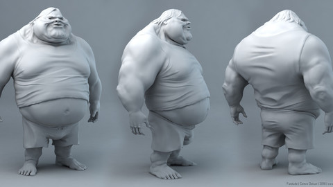 ArtStation - Fat man Jack | Game Assets