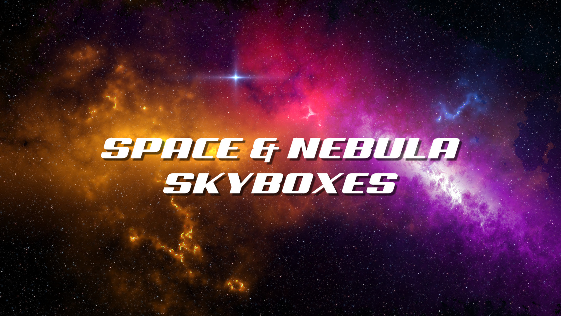 ArtStation - Space & Nebula Skyboxed for Unity 3D engine | Resources