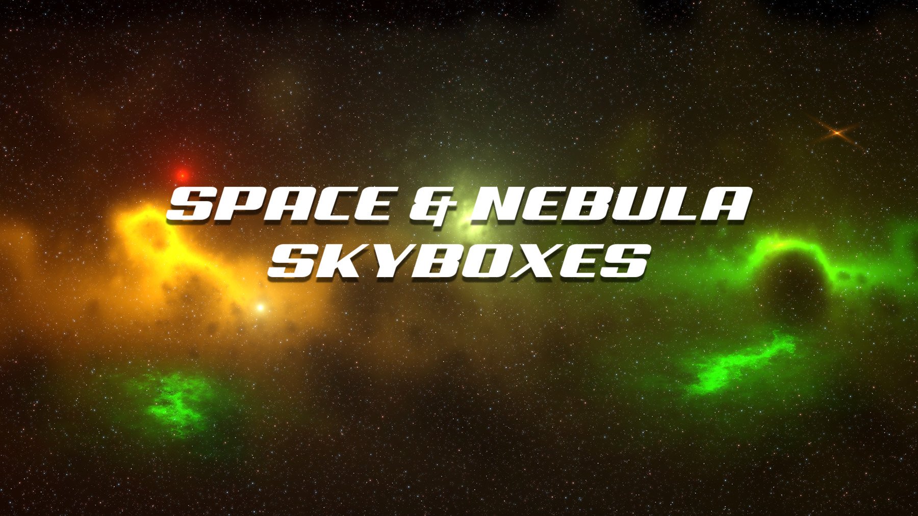 ArtStation - Space & Nebula Skyboxed for Unity 3D engine | Resources