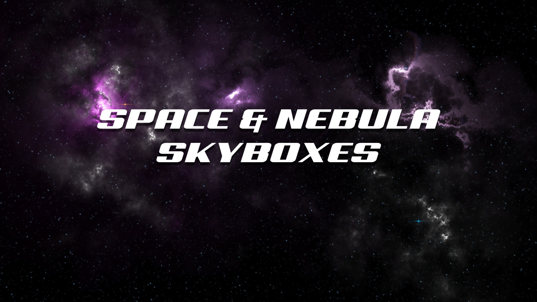 ArtStation - Space & Nebula Skyboxed for Unity 3D engine | Resources