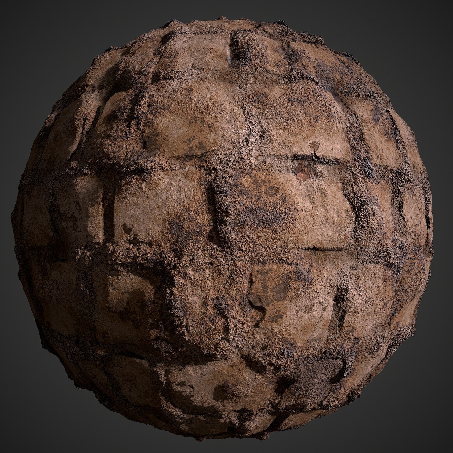 ArtStation - Mediewal Dirty Stone Wall | Game Assets