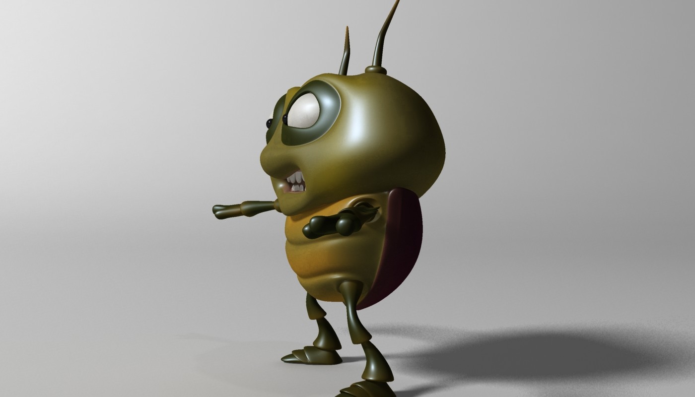 ArtStation - Cartoon Bug RIGGED | Resources