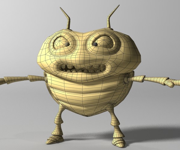 ArtStation - Cartoon Bug RIGGED | Resources
