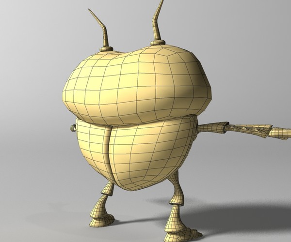 ArtStation - Cartoon Bug RIGGED | Resources