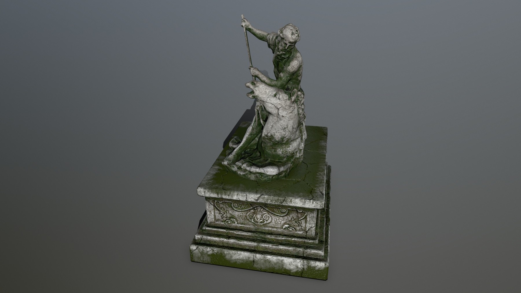 ArtStation - Neptune_Statue | Resources