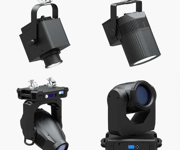 ArtStation - Stage Lighting Collection - 4 PCS | Resources