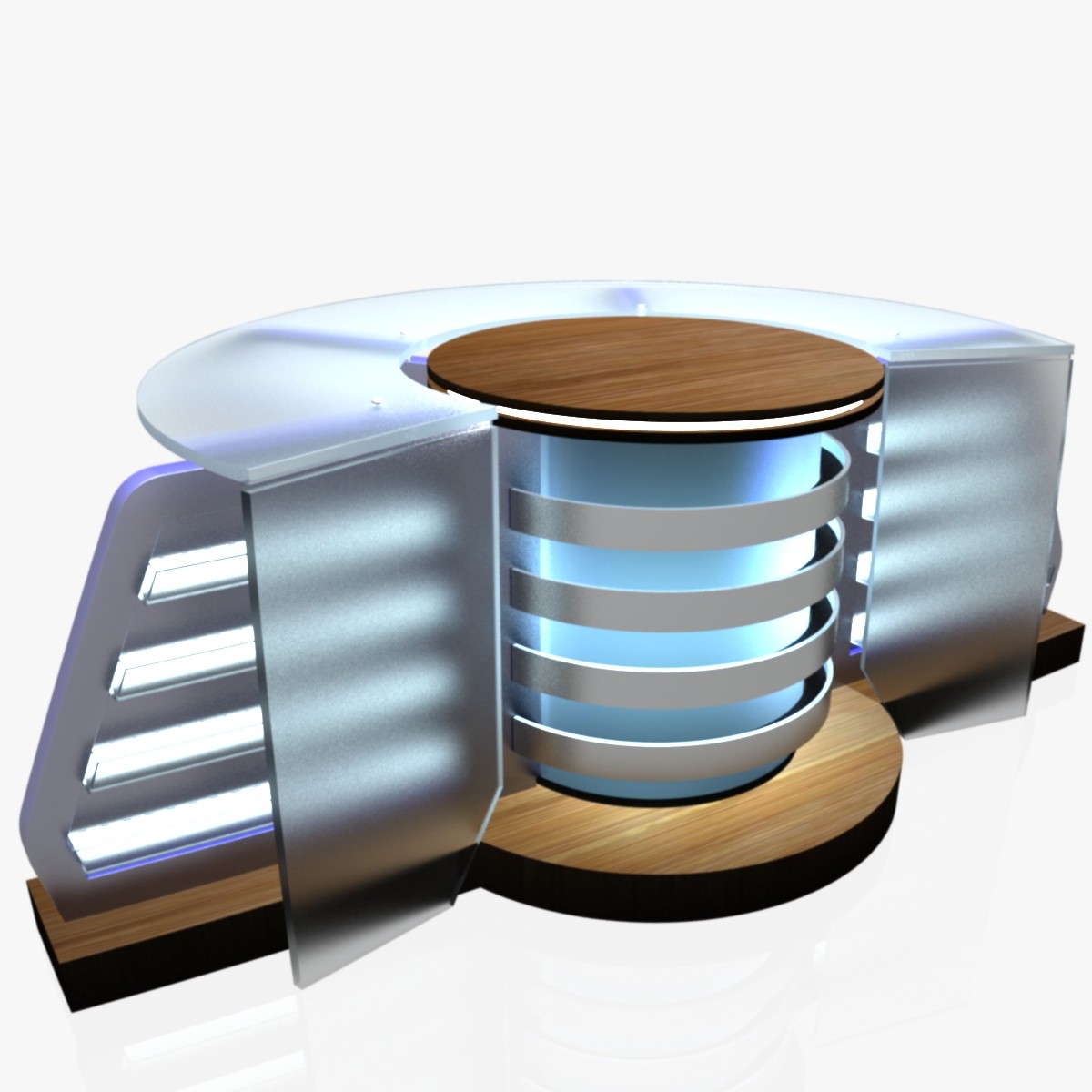 ArtStation - TV Studio News Desk 8 | Resources