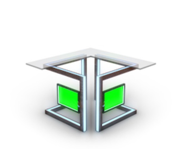 ArtStation - TV Studio News Desk 3 | Resources