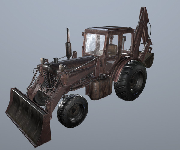 ArtStation - Tractor | Game Assets