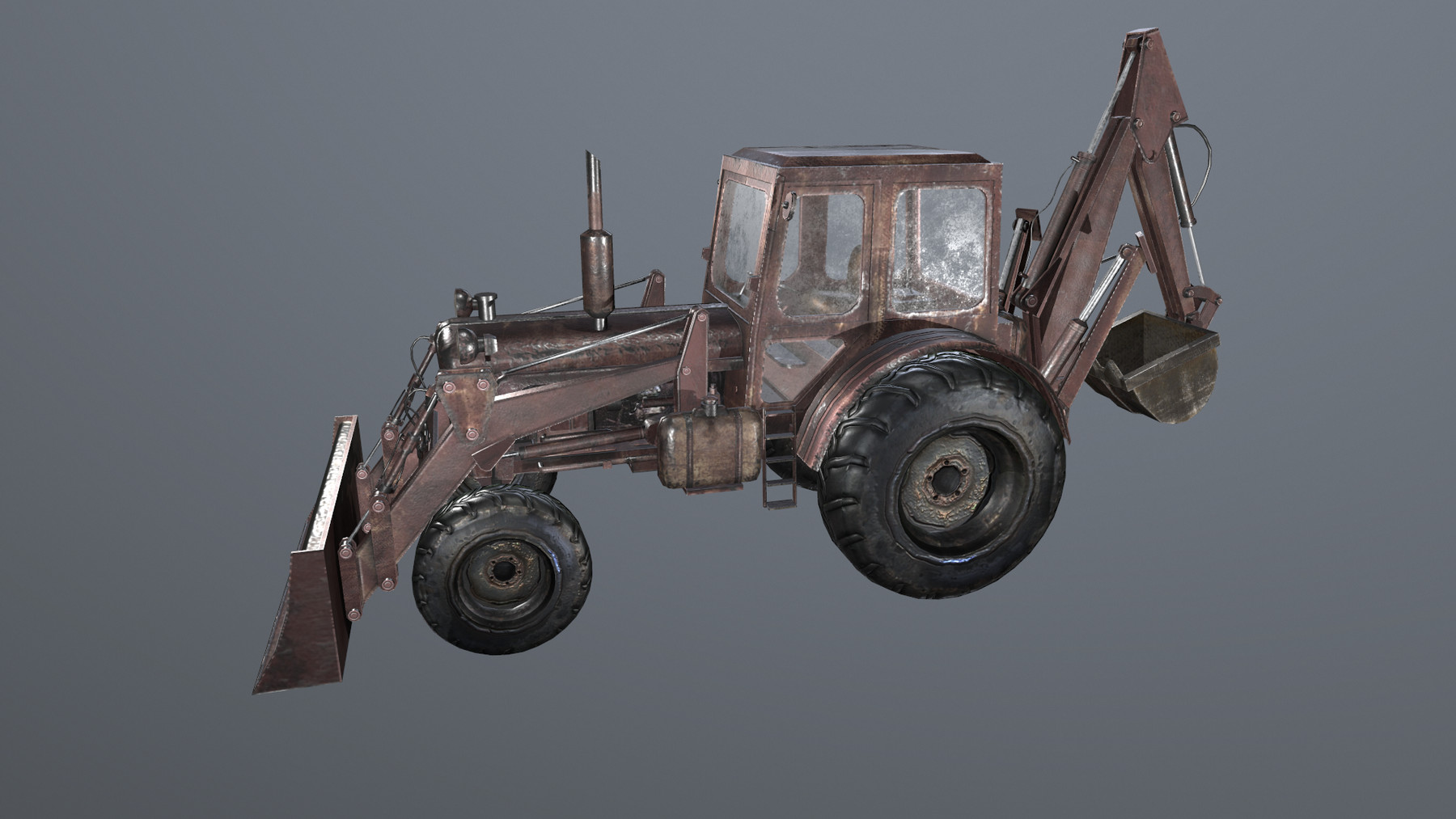 ArtStation - Tractor | Game Assets