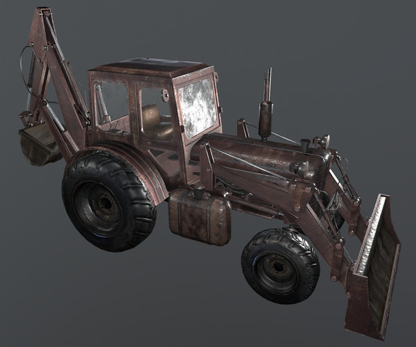 ArtStation - Tractor | Game Assets