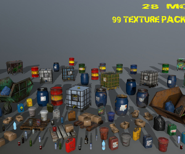 ArtStation - material and assets | Game Assets