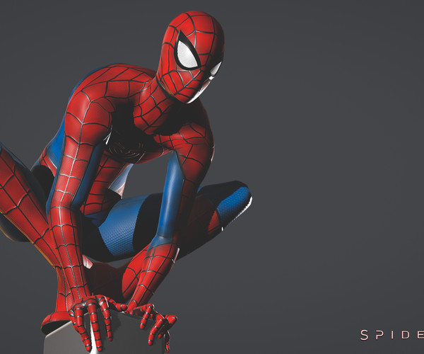 ArtStation - Spider-Man - Ready Game - 3D Model | Game Assets