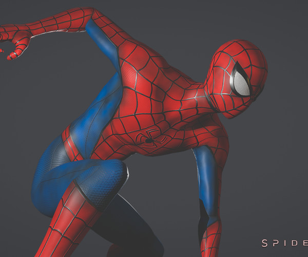ArtStation - Spider-Man - Ready Game - 3D Model | Game Assets