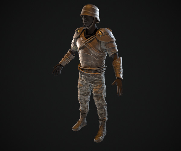 ArtStation - Basic armor | Game Assets