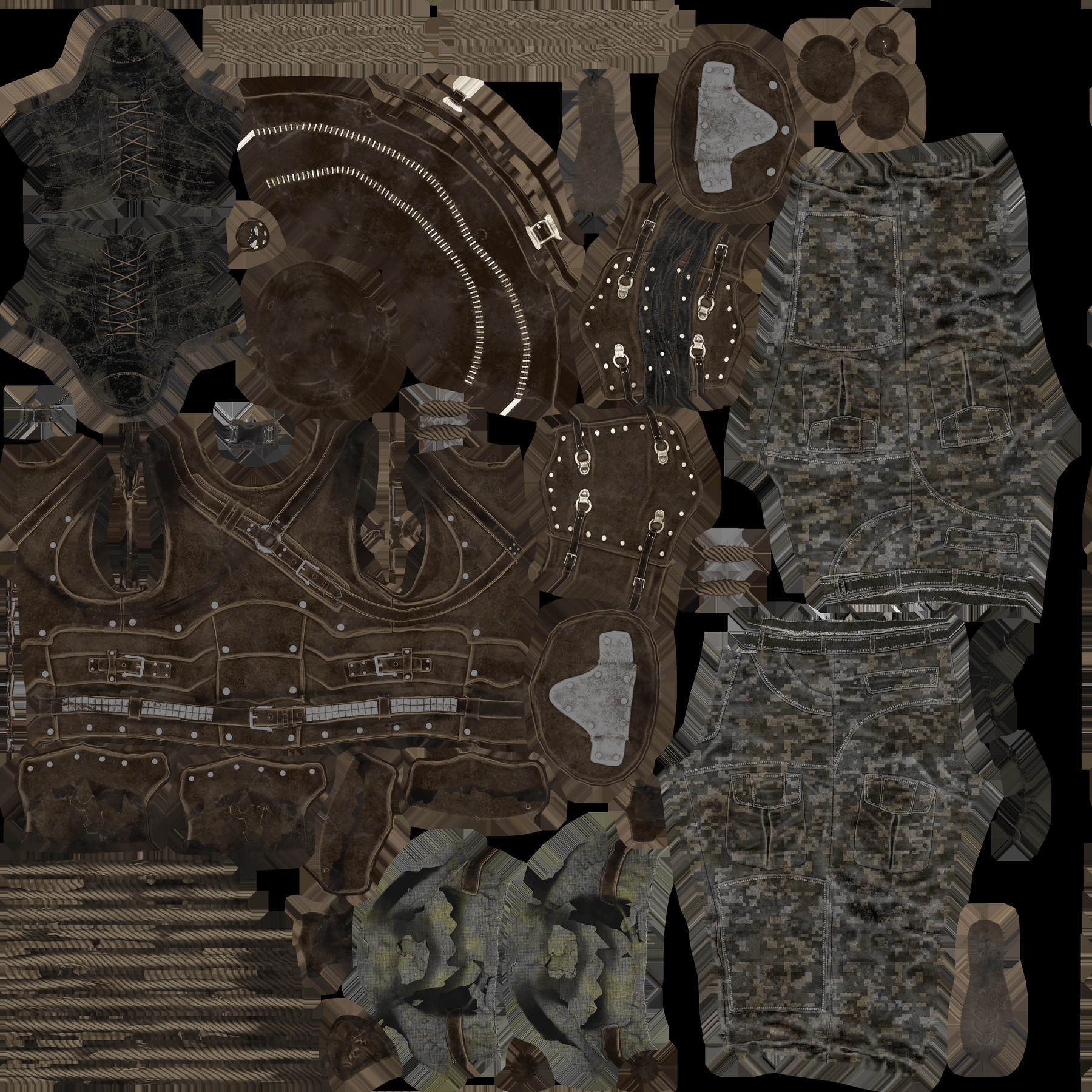 ArtStation - Basic armor | Game Assets