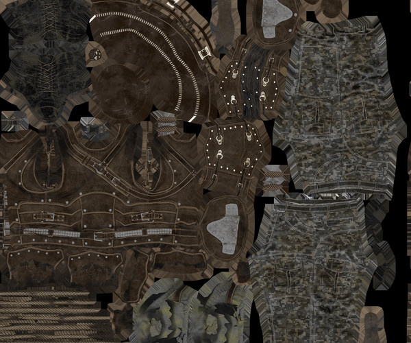 ArtStation - Basic armor | Game Assets