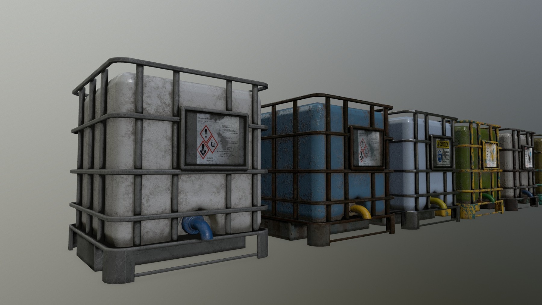 ArtStation - Water Storage Tank | Game Assets
