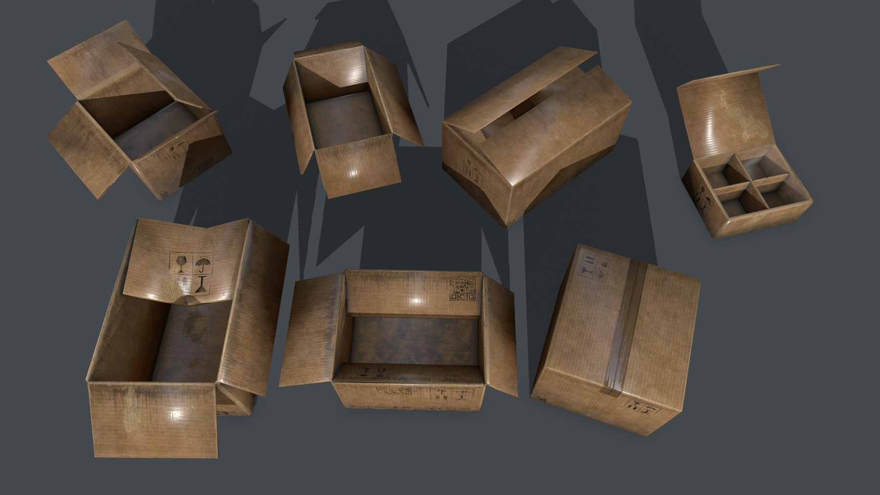 ArtStation - box set | Game Assets