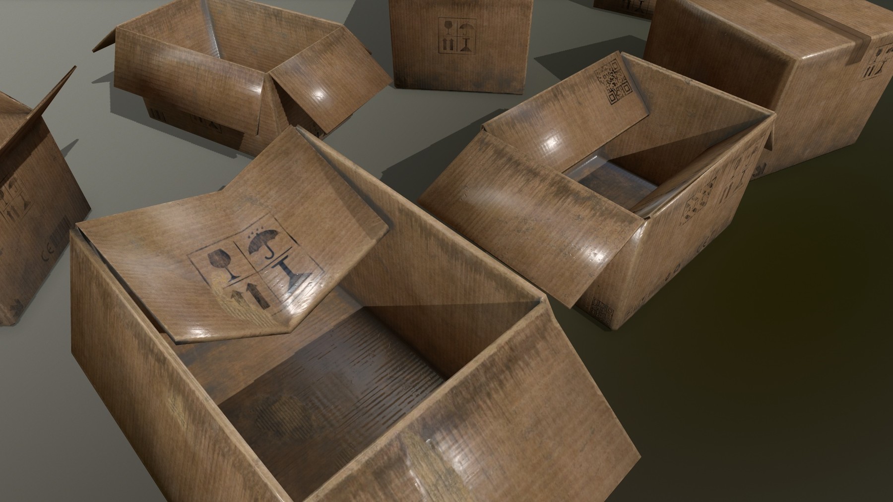 ArtStation - box set | Game Assets