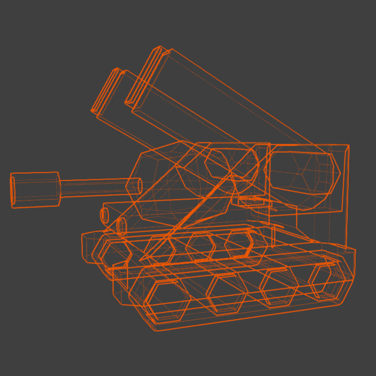ArtStation - 3D Tank (Low-Poly) | Resources