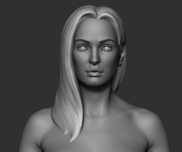 ArtStation - Realistic Female Basemesh | Resources