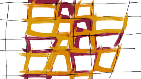 ArtStation - Blue with black fluffy lines No. 1 | Artworks