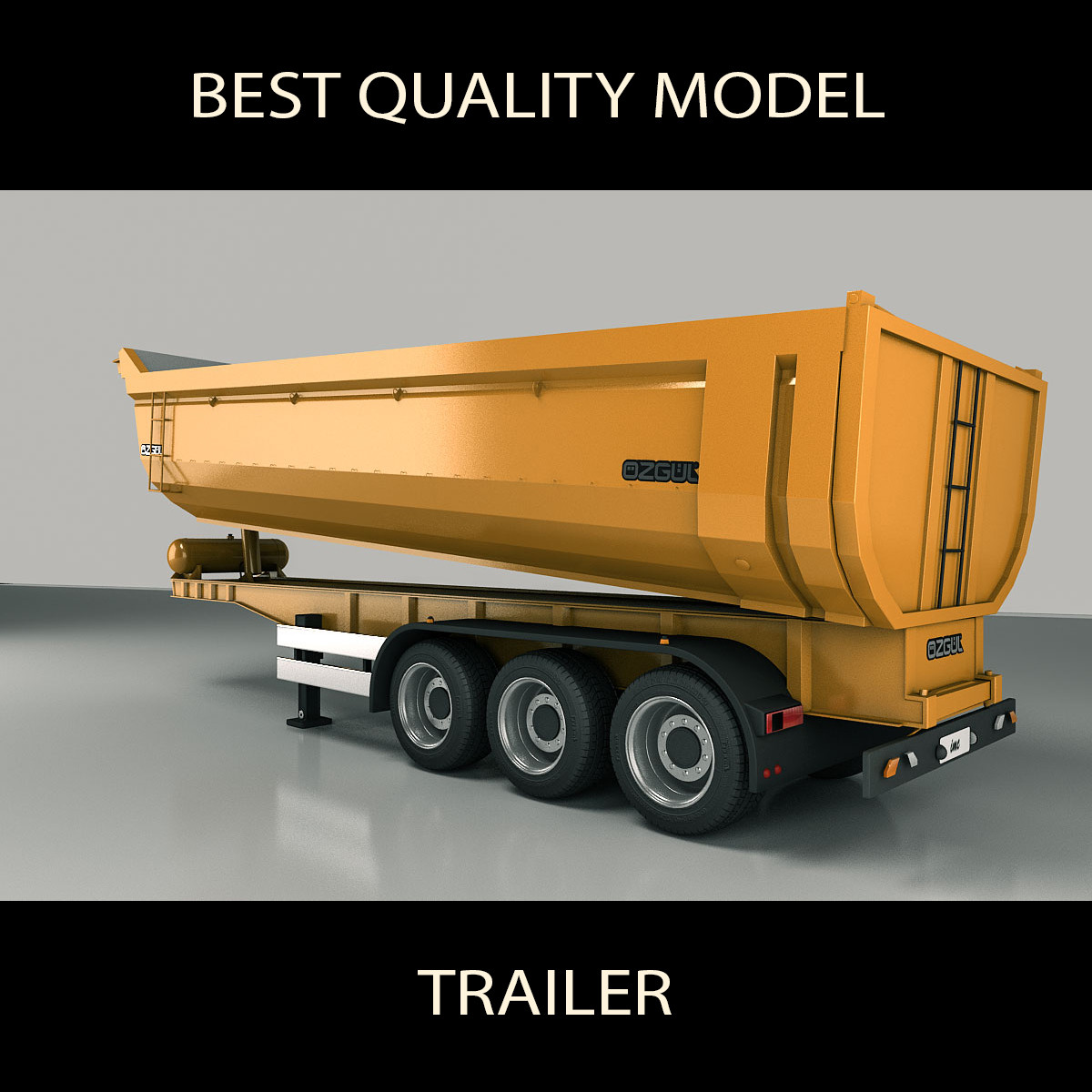 ArtStation - Dump Trailer | Resources