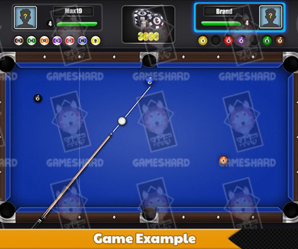 ArtStation - Super Pool Billiard Game UI Kit | Game Assets