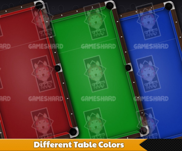 ArtStation - Super Pool Billiard Game UI Kit | Game Assets