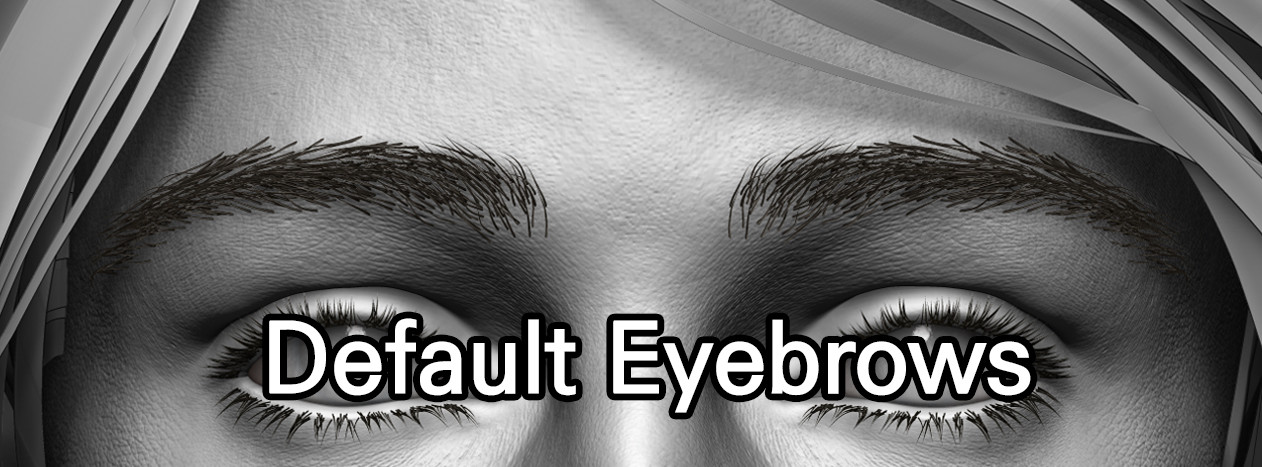 ArtStation - Human Eyebrows Pack | Resources