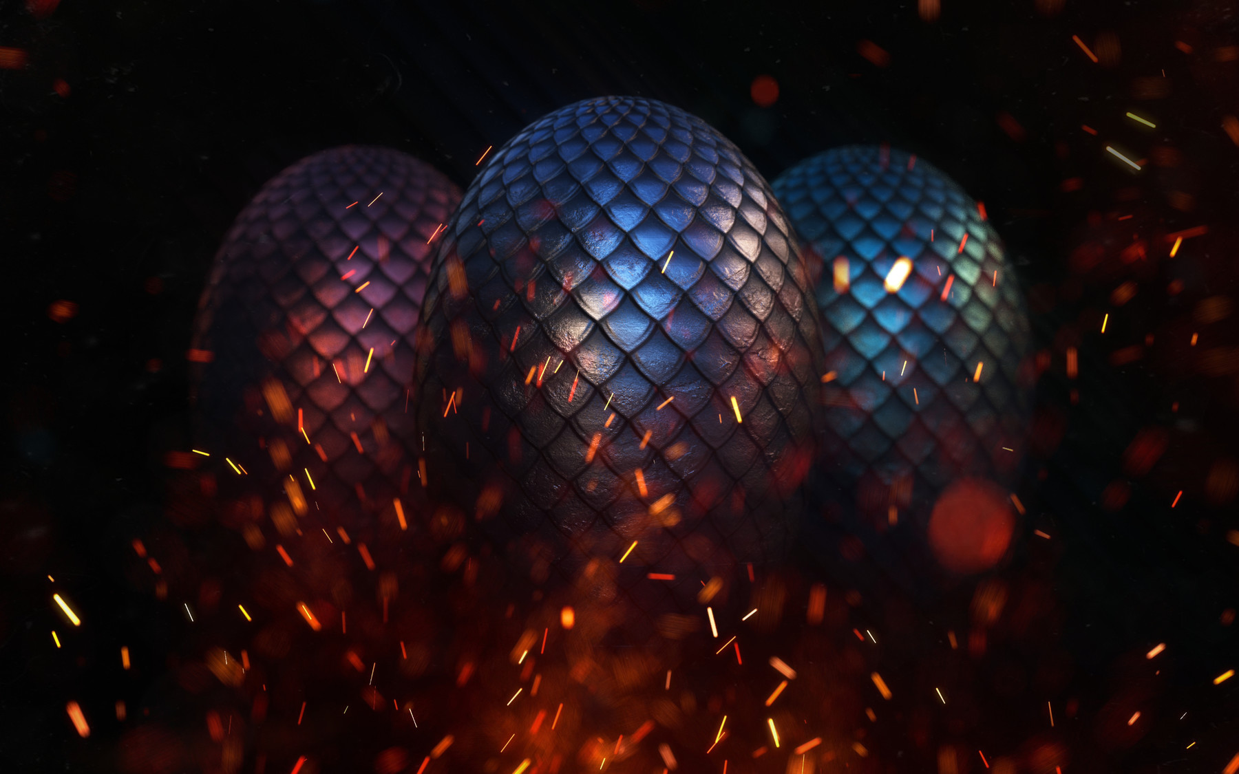 ArtStation - Seamless Dragon Scale Armor Displacement Map | Artworks