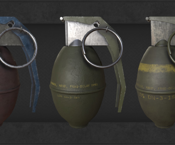 ArtStation - Grenade | Game Assets