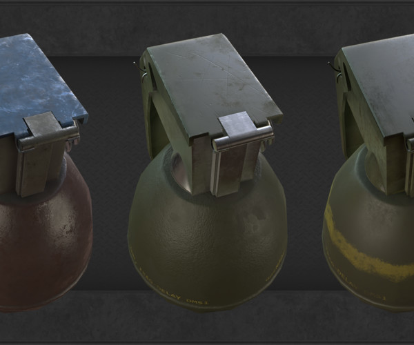 ArtStation - Grenade | Game Assets