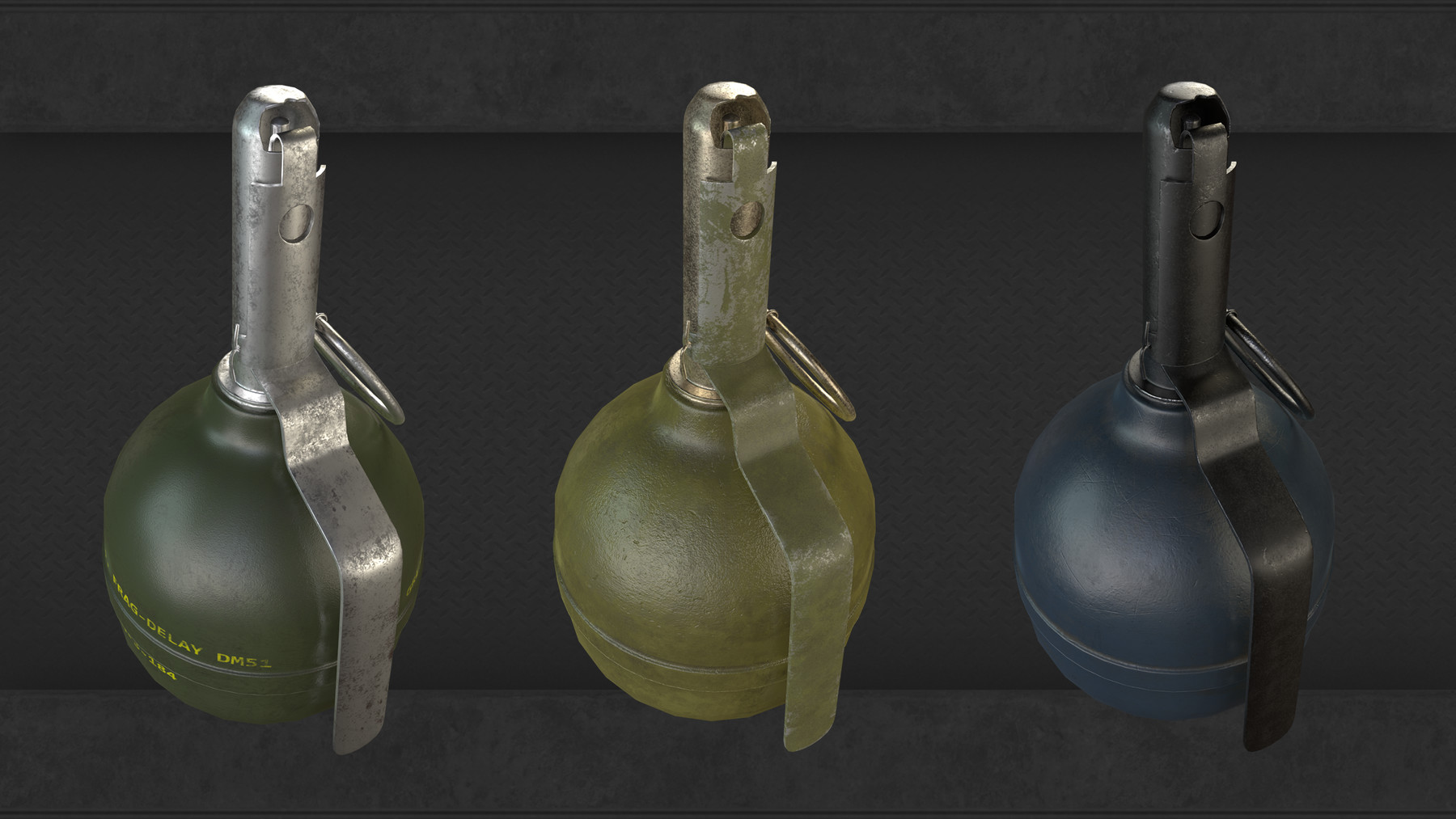 ArtStation - Frag grenade | Game Assets